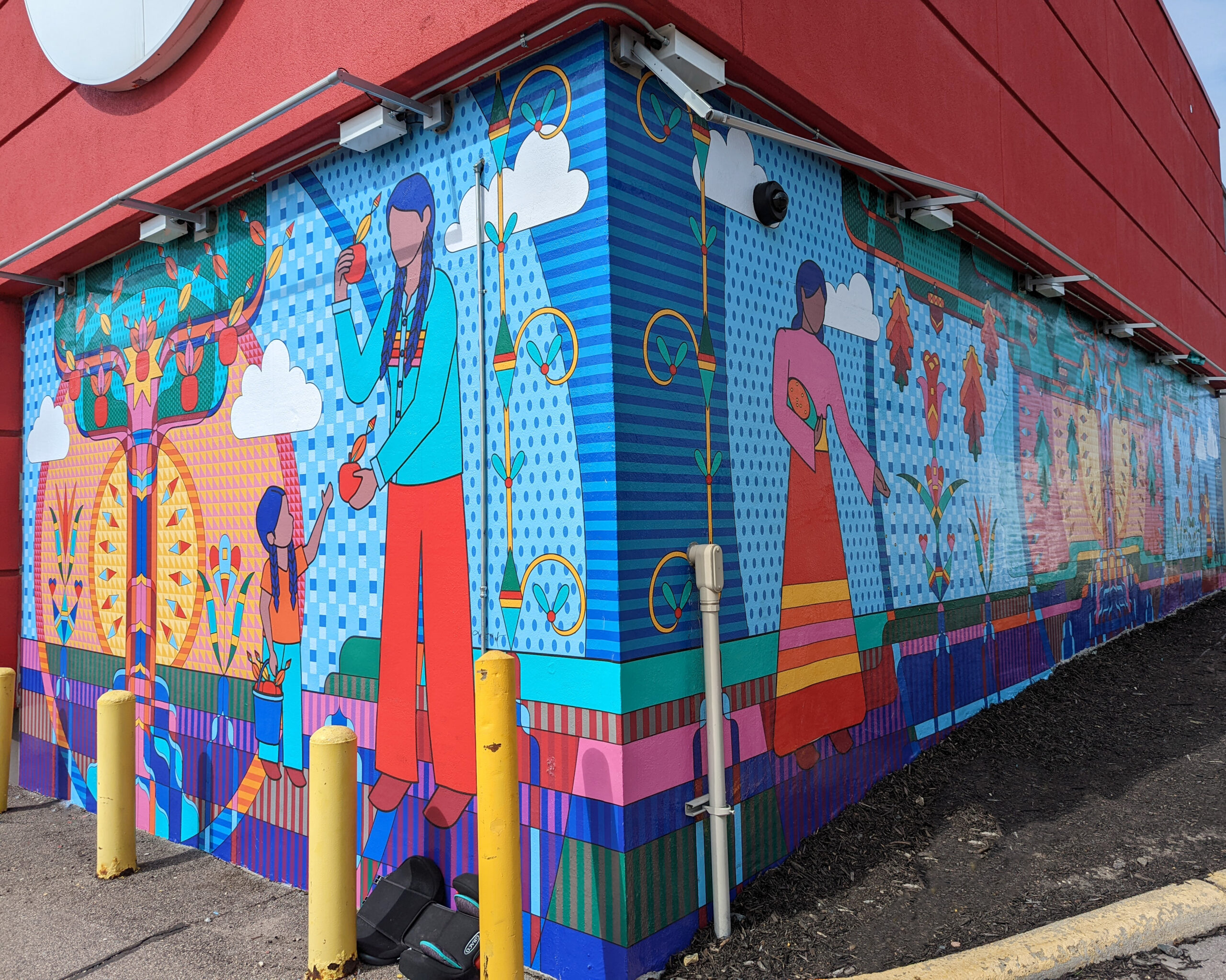 Rooted - Target Mural | The Art of Marlena Myles